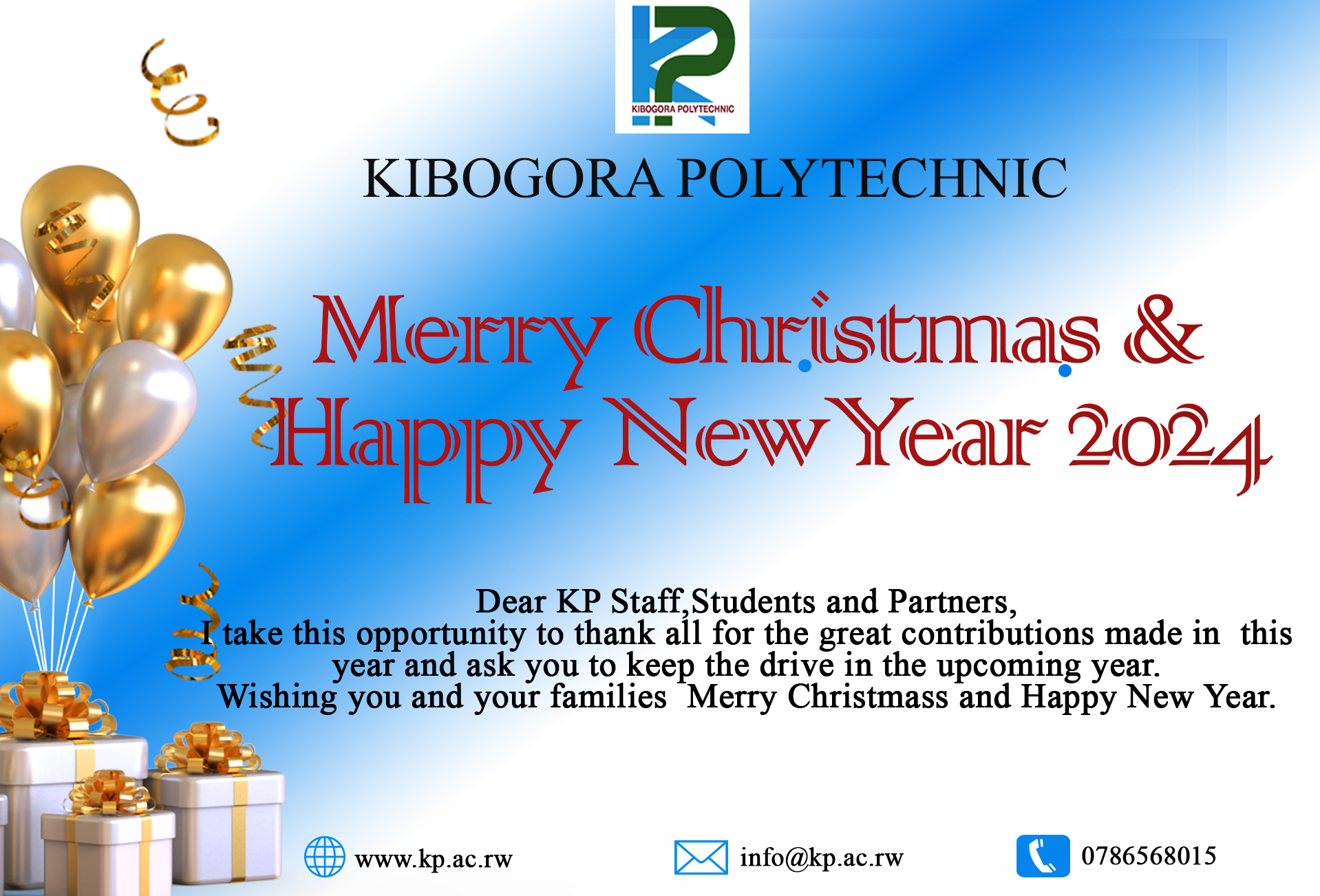 Home | Kibogora Polytechnic