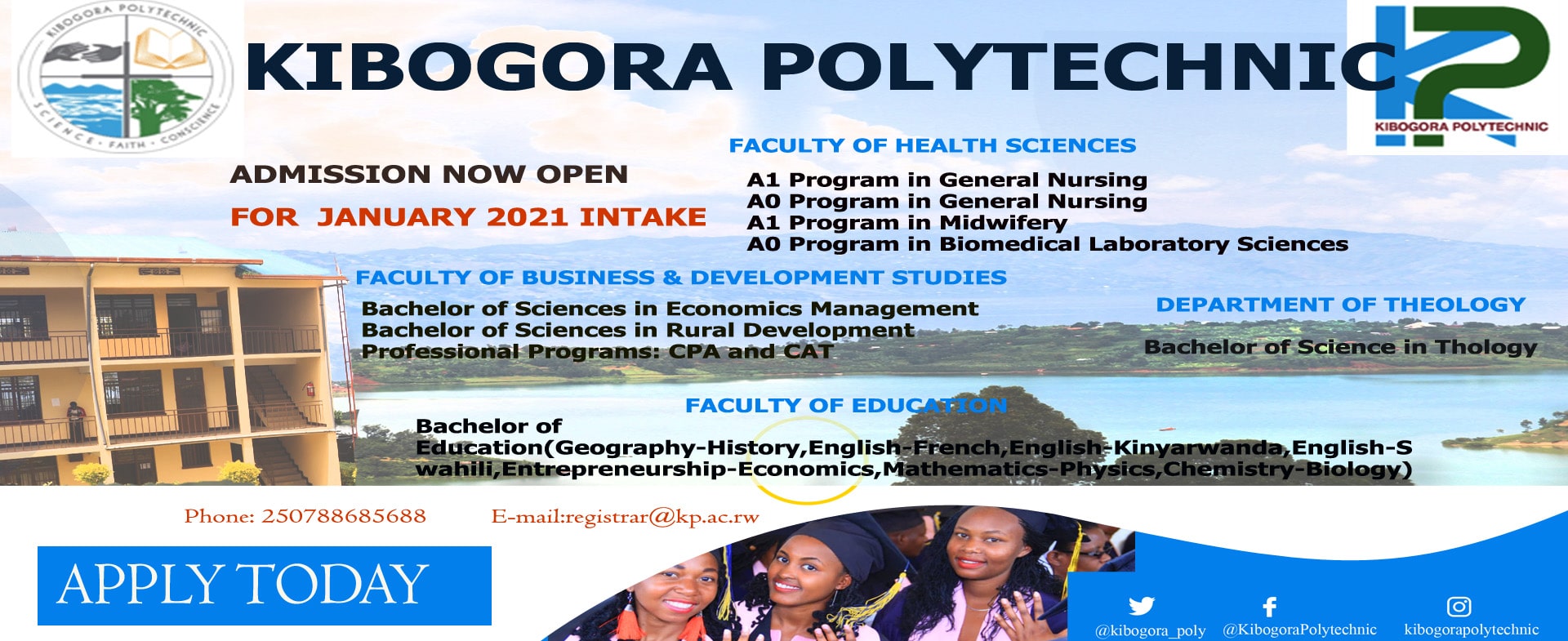 Home | Kibogora Polytechnic